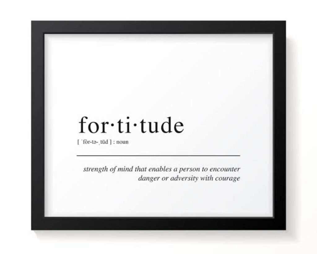 Definition Of Fortitude In The Bible - Bible Wisdom Hub