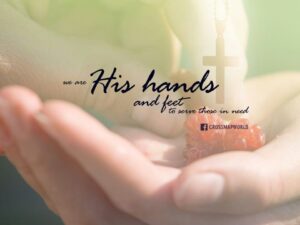 God's Hands And Feet Bible Verse - Bible Wisdom Hub