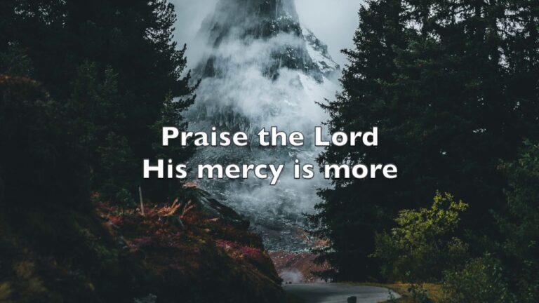 His Mercy Is More Bible Verse - Bible Wisdom Hub