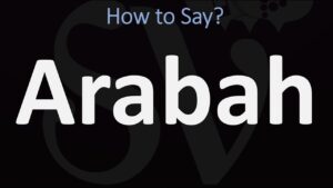 How To Pronounce Arabah In The Bible - Bible Wisdom Hub