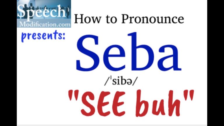 How To Pronounce Seba In The Bible - Bible Wisdom Hub