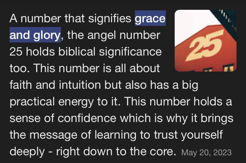 What Does The Number 25 Mean In The Bible - Bible Wisdom Hub