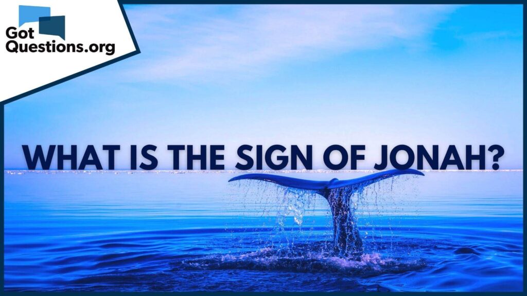 What Is The Sign Of Jonah In The Bible - Bible Wisdom Hub